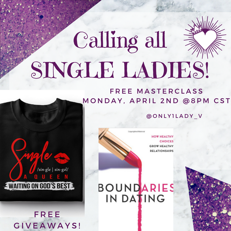 Single Sistah Masterclass + FREE GIVEAWAY! – OnlyLadyV